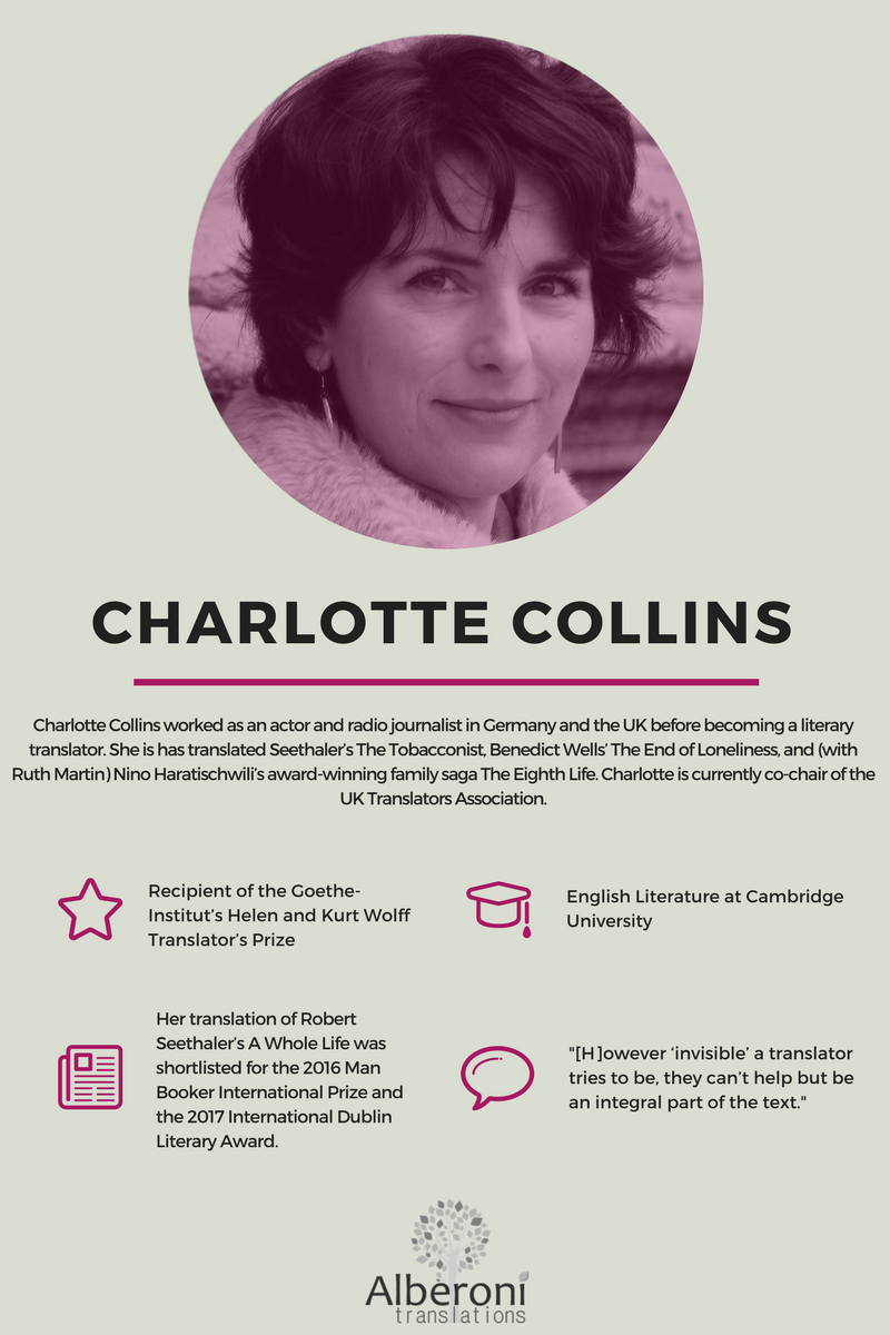 Greatest Women in Translation: Charlotte Collins | Carol's Adventures ...